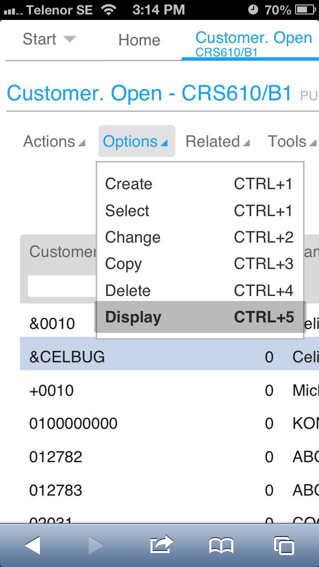 H5 Client – M3 ideas