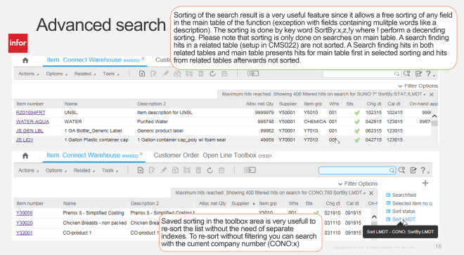 M3 Infor Enterprise Search – Search query examples V2 – M3 ideas